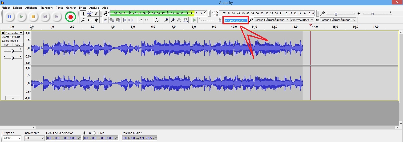 Message avec Audacity - Création et production musicale